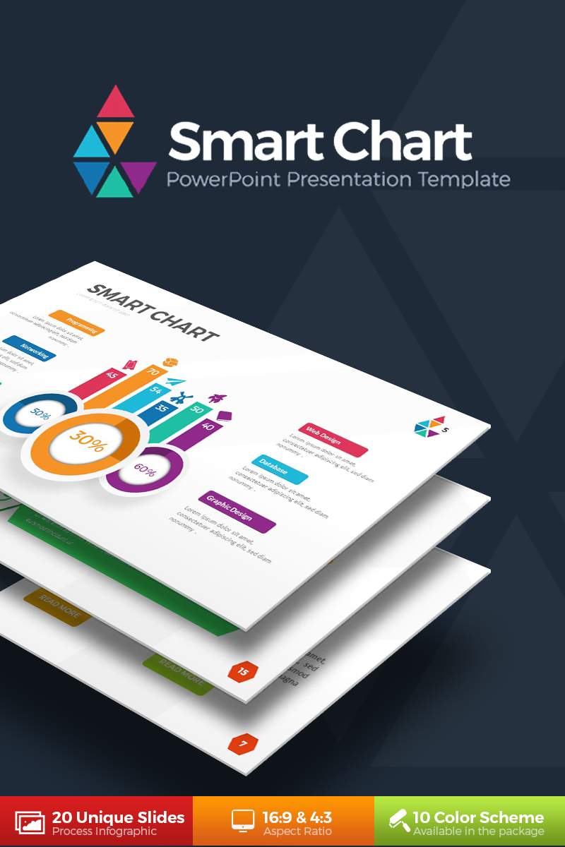 Smart Chart Infographic Powerpoint Template 67940